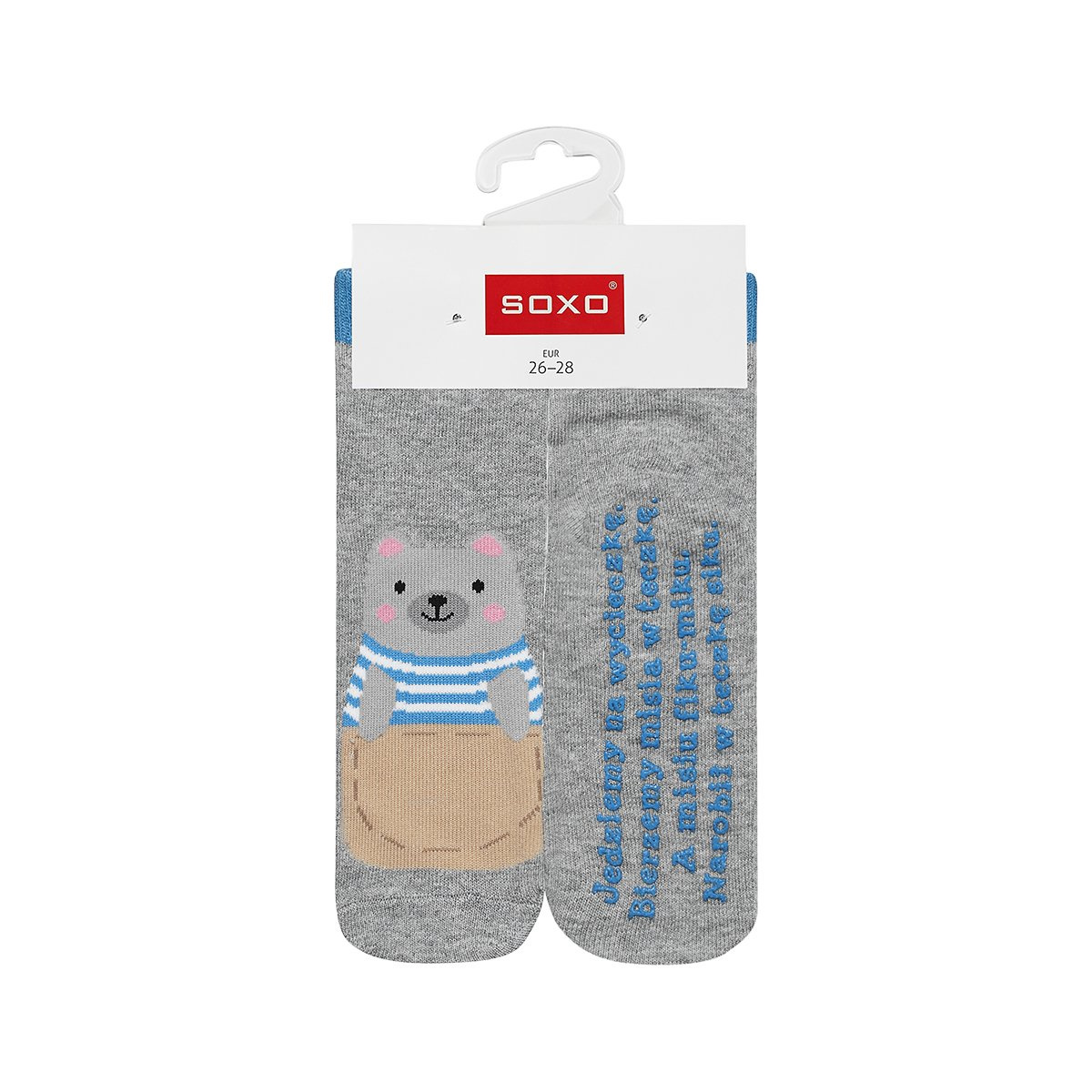 Children's socks SOXO with Polish inscriptions multicolor | KIDS ...